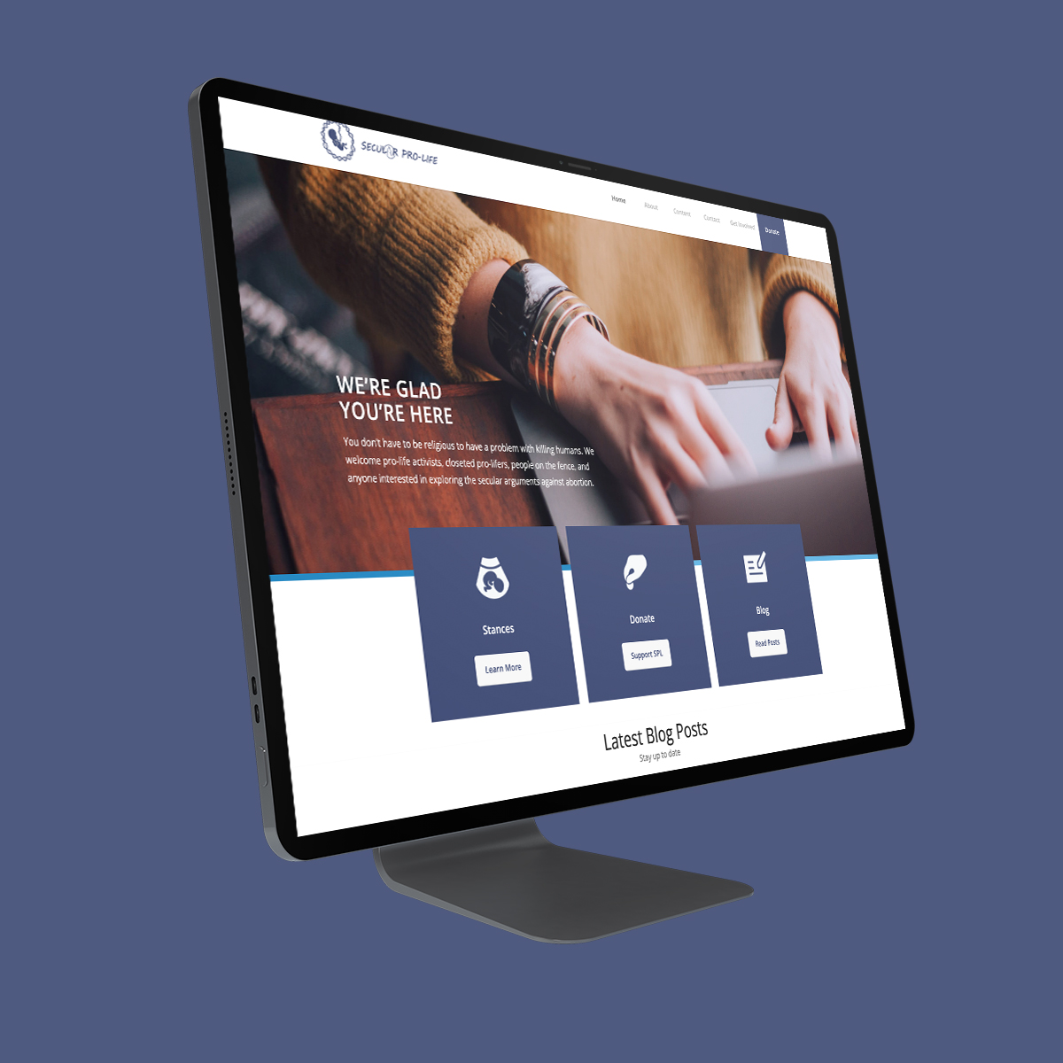 Check out the new Secular Pro-Life website and blog - Secular Pro-Life