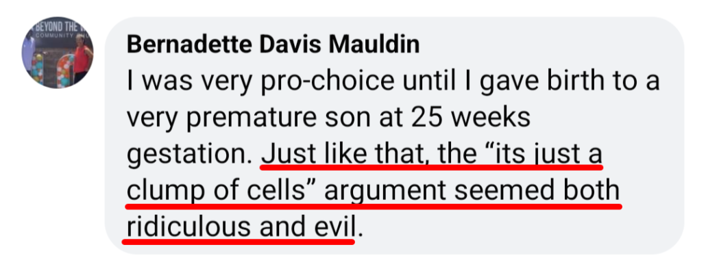 Many pro-choice views depend on believing embryos are "clumps of cells ...