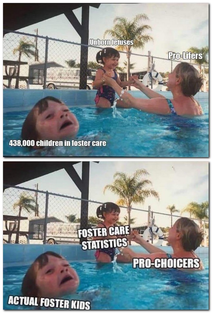 Fixed that meme for you - Secular Pro-Life