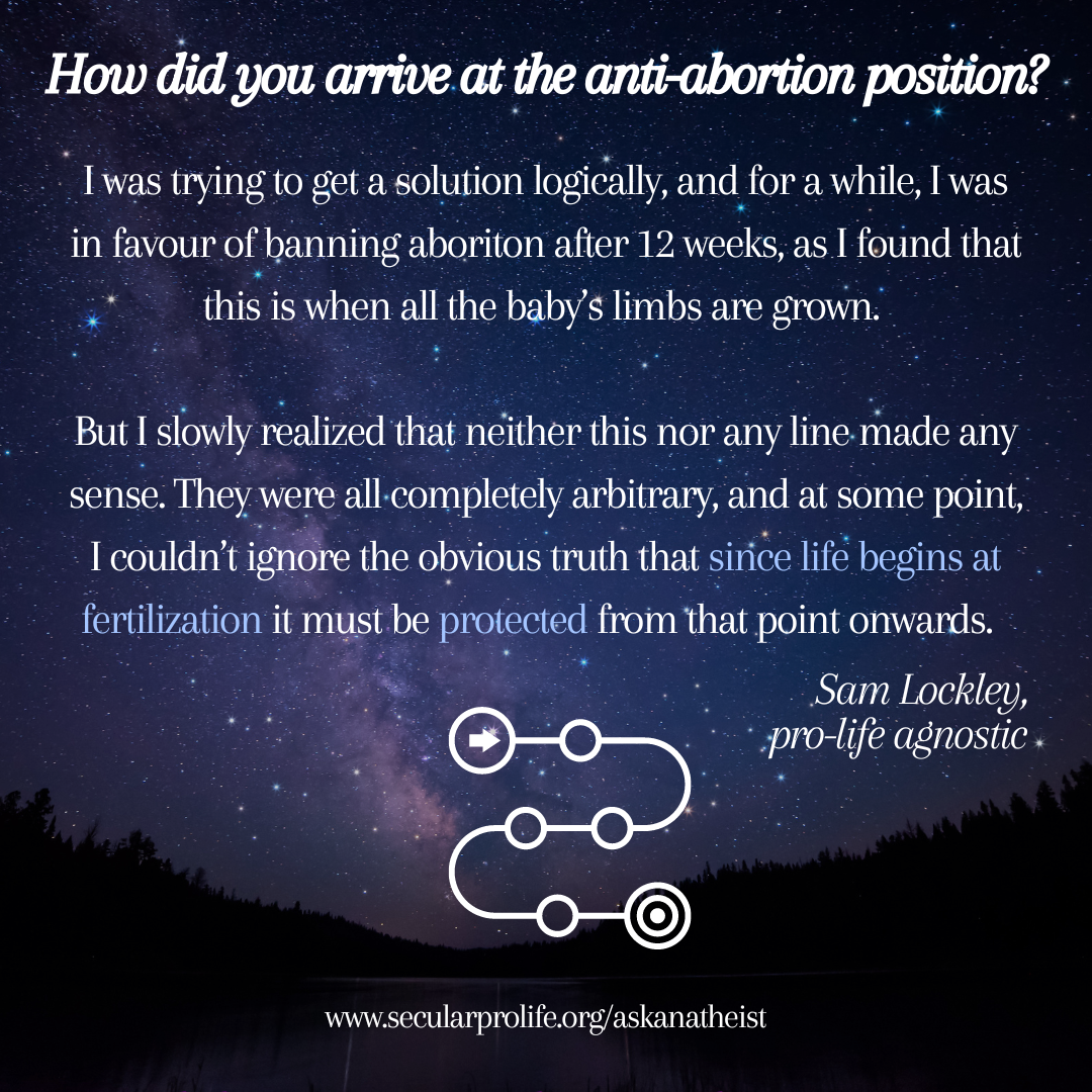 Ask a Pro-Life Agnostic: Sam Lockley - Secular Pro-Life